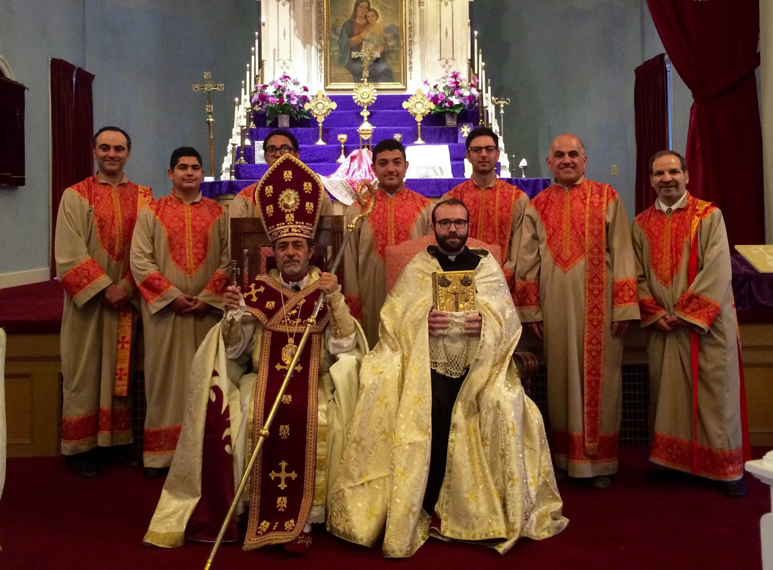 Primate Celebrates Divine Liturgy - Ordinations and Recognitions | St ...