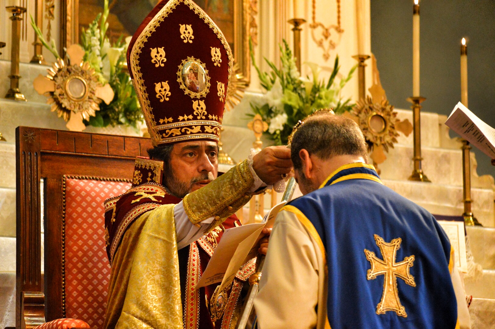 Primate Presides of Divine Liturgy, Ordination and Michink Luncheon ...